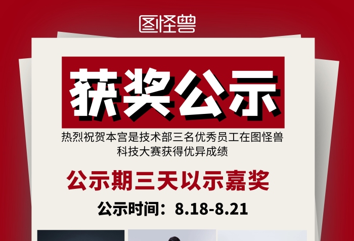 红色海报 活动名次奖励海报红色白色简约大 图司机